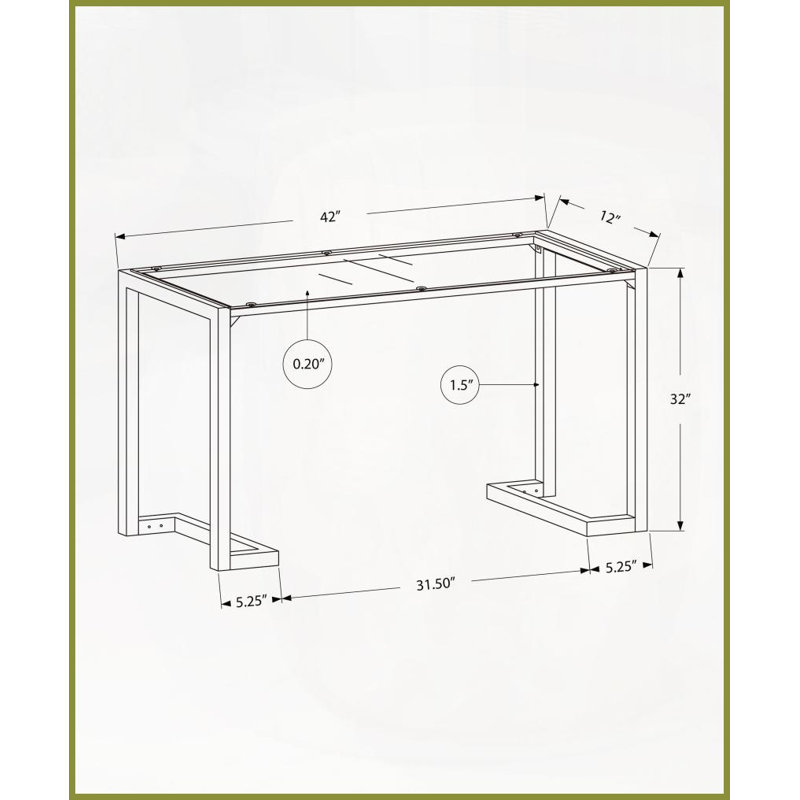 Latitude Run® Contemporary Coffee Table with Sturdy Black Metal Base ...