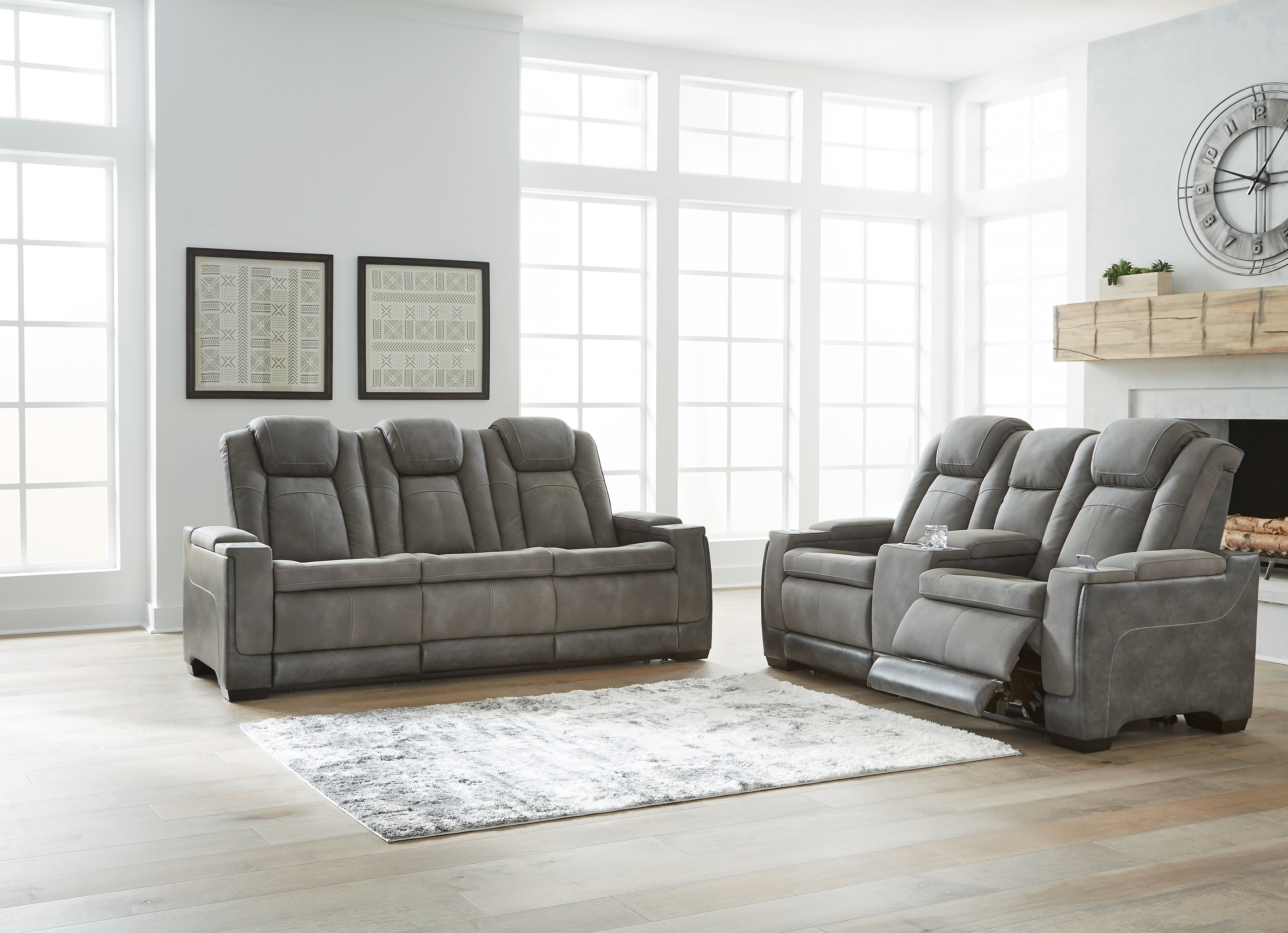 Red Barrel Studio Next-Gen DuraPella Power Reclining Sofa and Loveseat - Wayfair Canada
