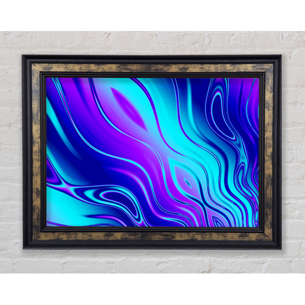Bright Star Lava Lamp Liquid - Single Picture Frame Print | Wayfair.co.uk