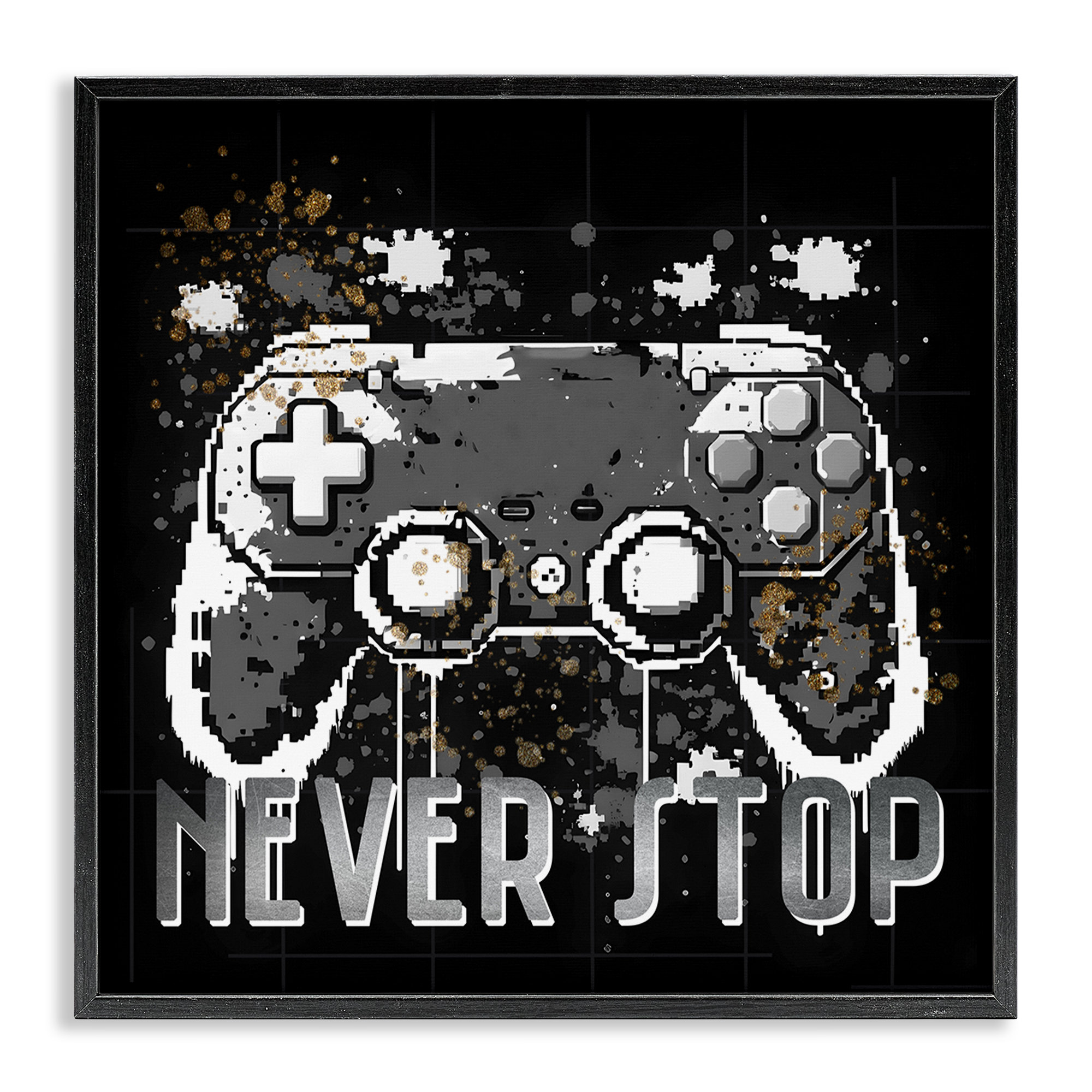 Wrought Studio™ Never Stop Pixel Controller Giclee Art by Kim Allen ...