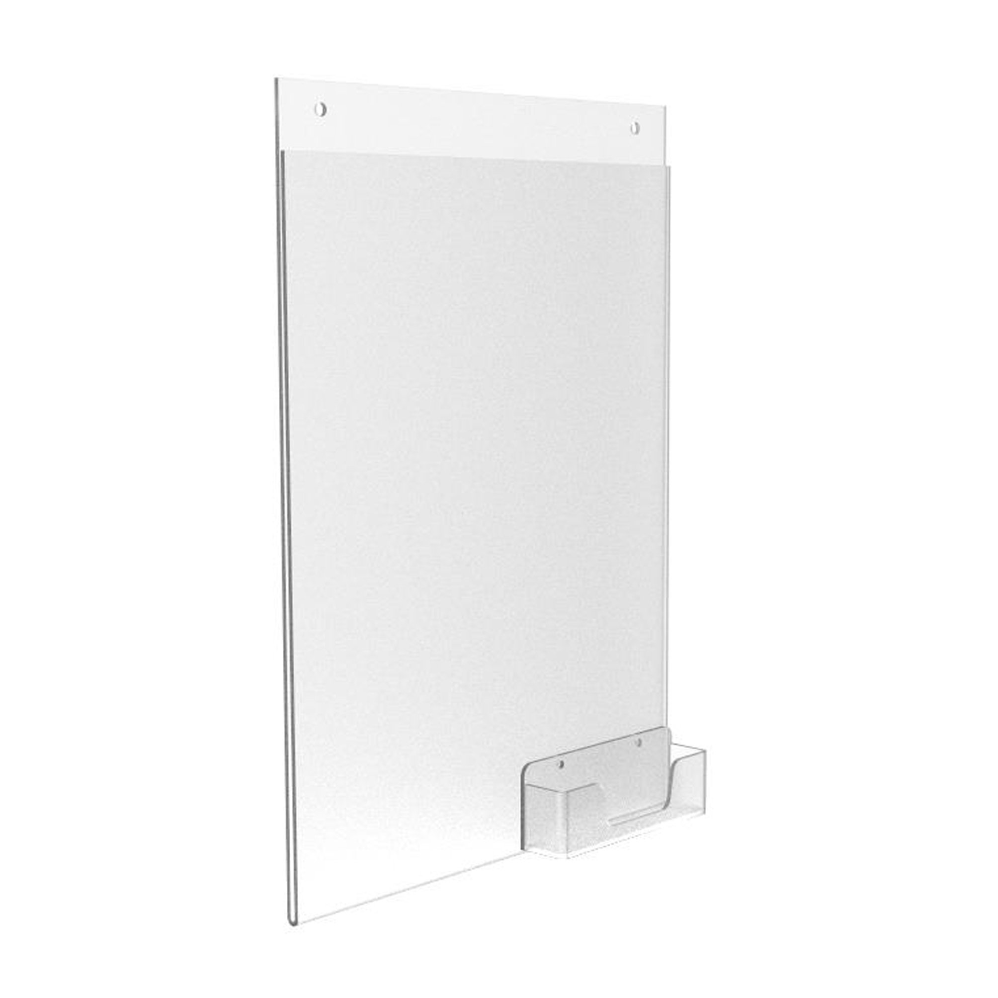 FixtureDisplays 6 Pack 8.5x11" Wall Mount Sign Holder - Wayfair Canada