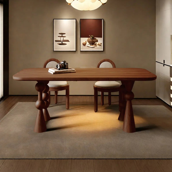 Charlton Home® Rectangular small-sized dining table | Wayfair