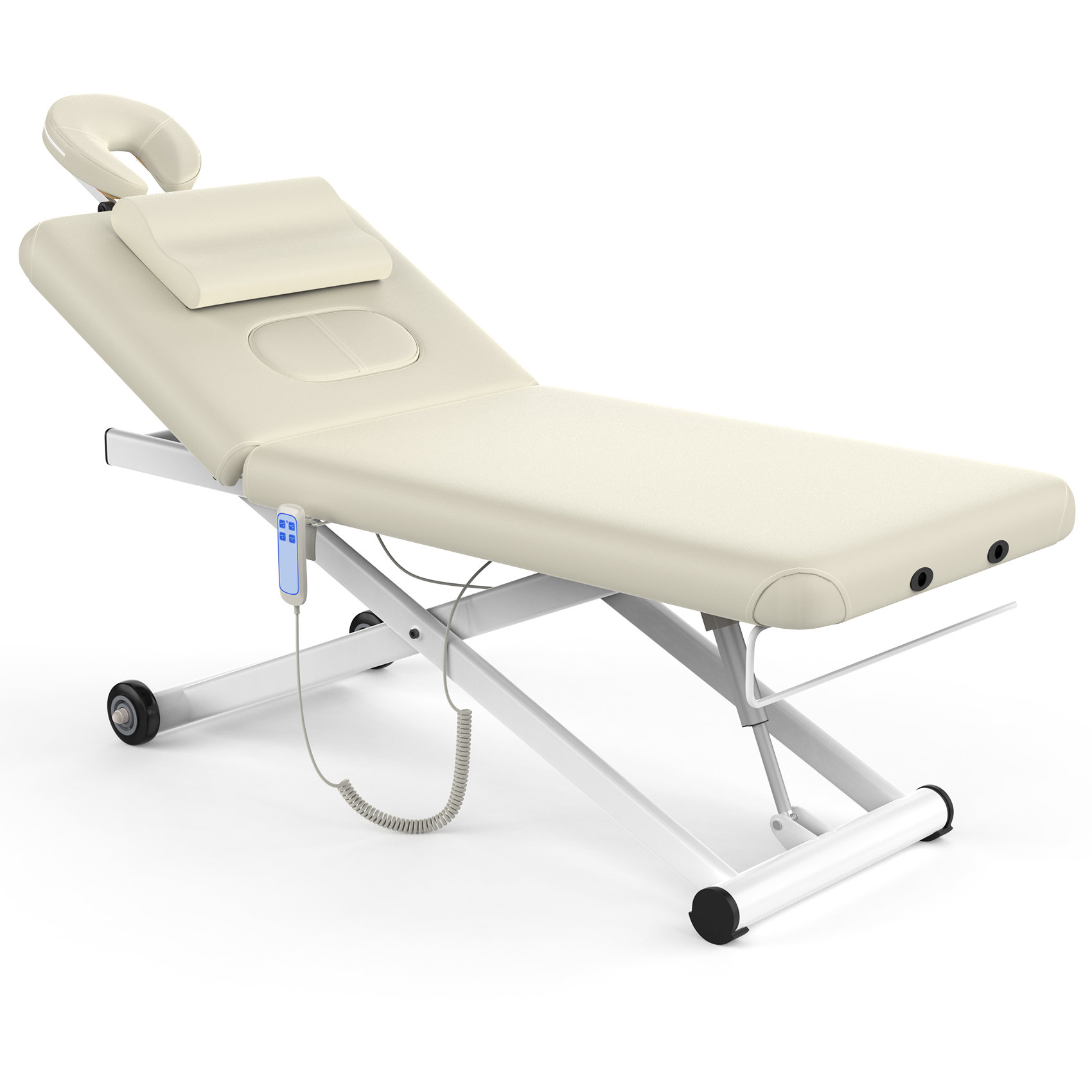 Inbox Zero Mirilla 75" Full Electric Massage Bed Professional Lash Bed ...