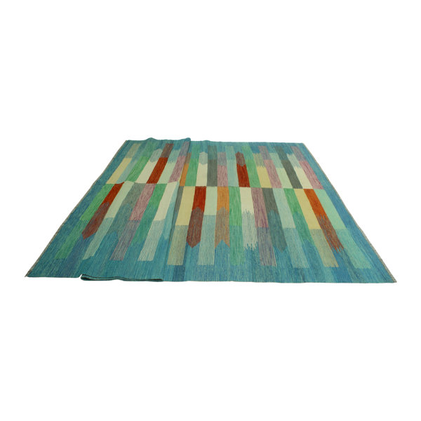 Dakota Fields Ever Flatweave Wool Rug | Wayfair