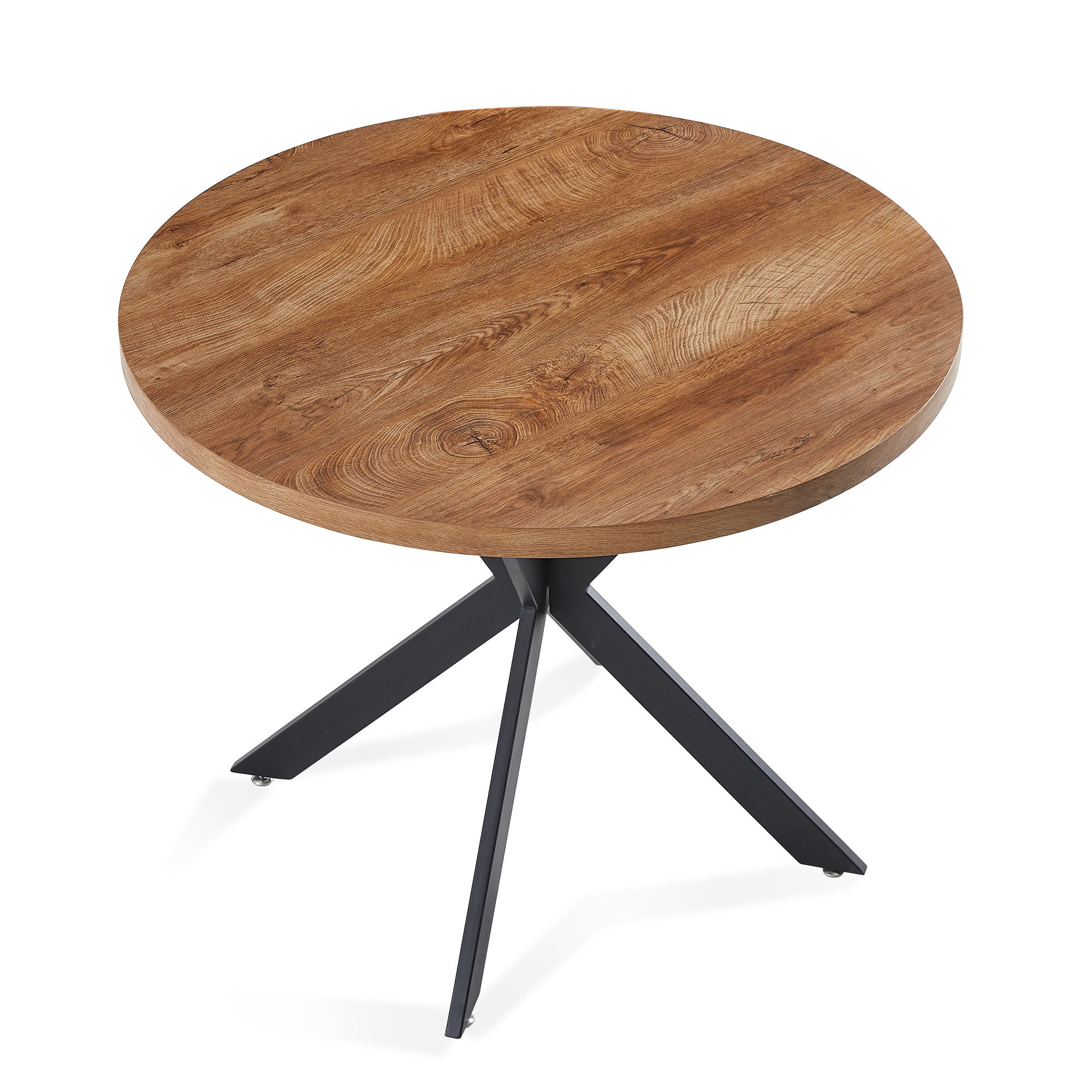 George Oliver Easy Assembly Mdf Round Dining Table, Classic Chic Style ...