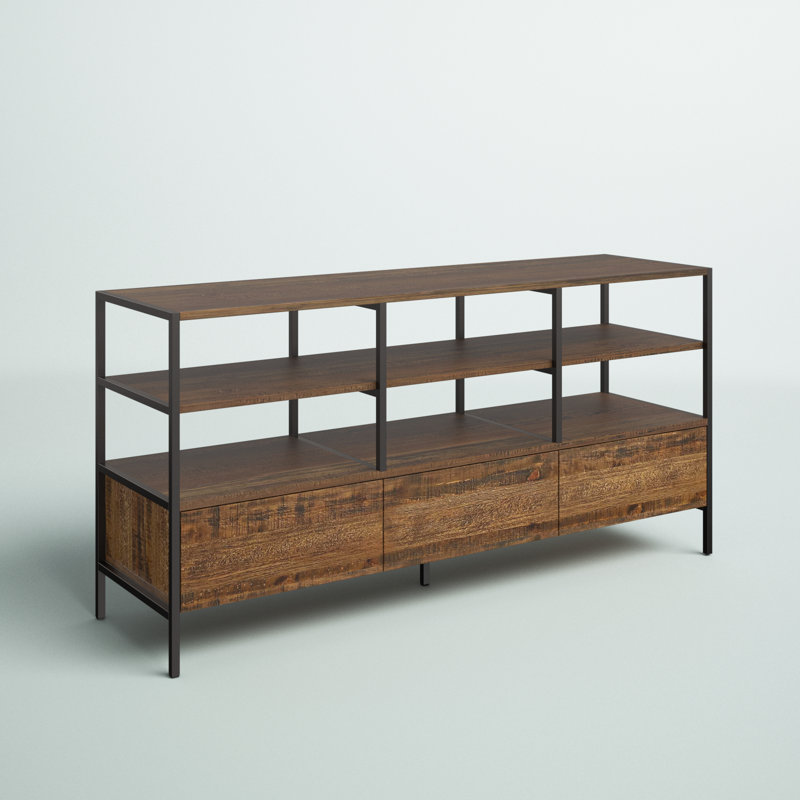 Steelside™ Isabelle 61'' Media Console & Reviews | Wayfair