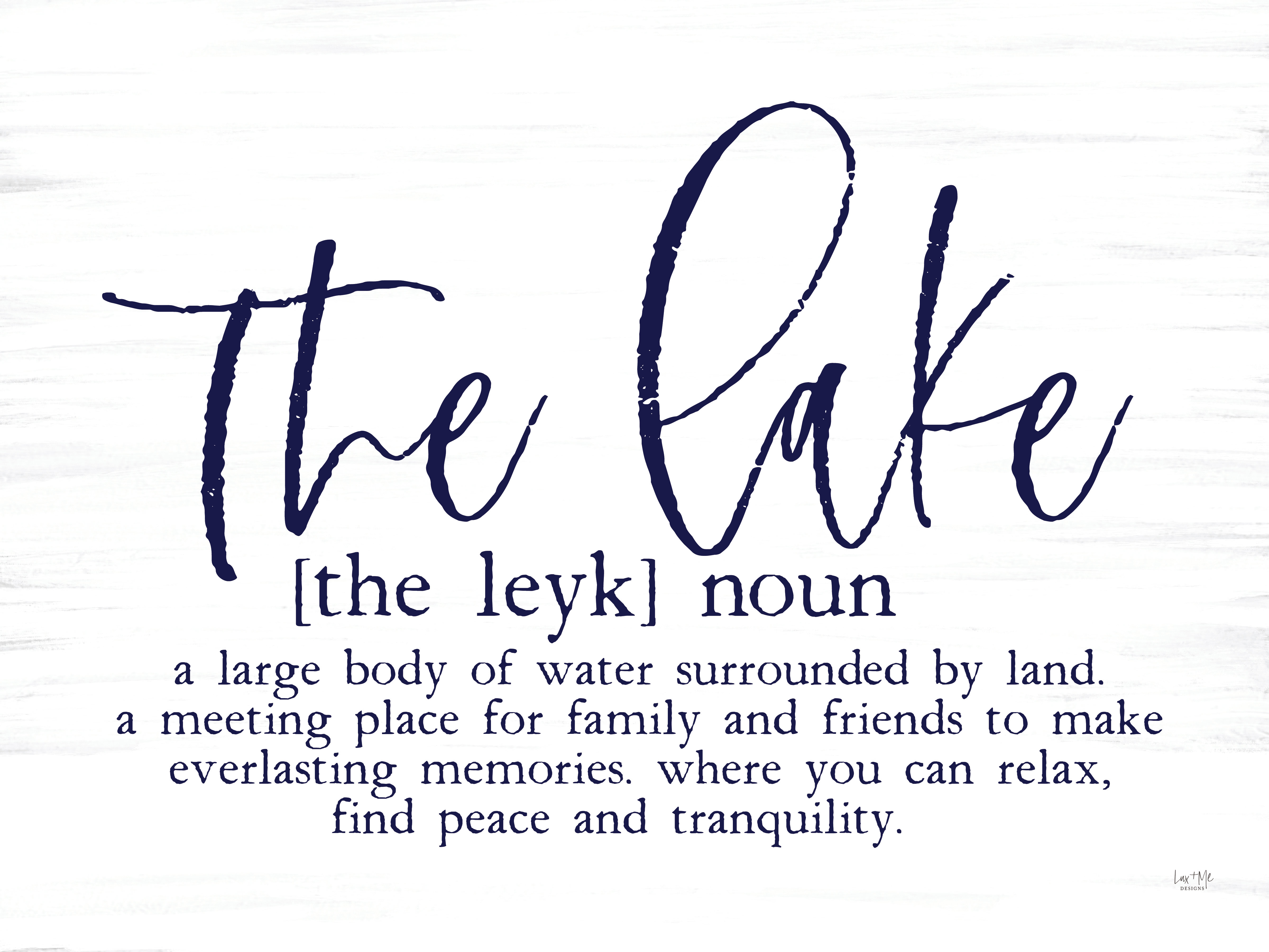 Trinx Anaiah The Lake On Canvas Textual Art | Wayfair