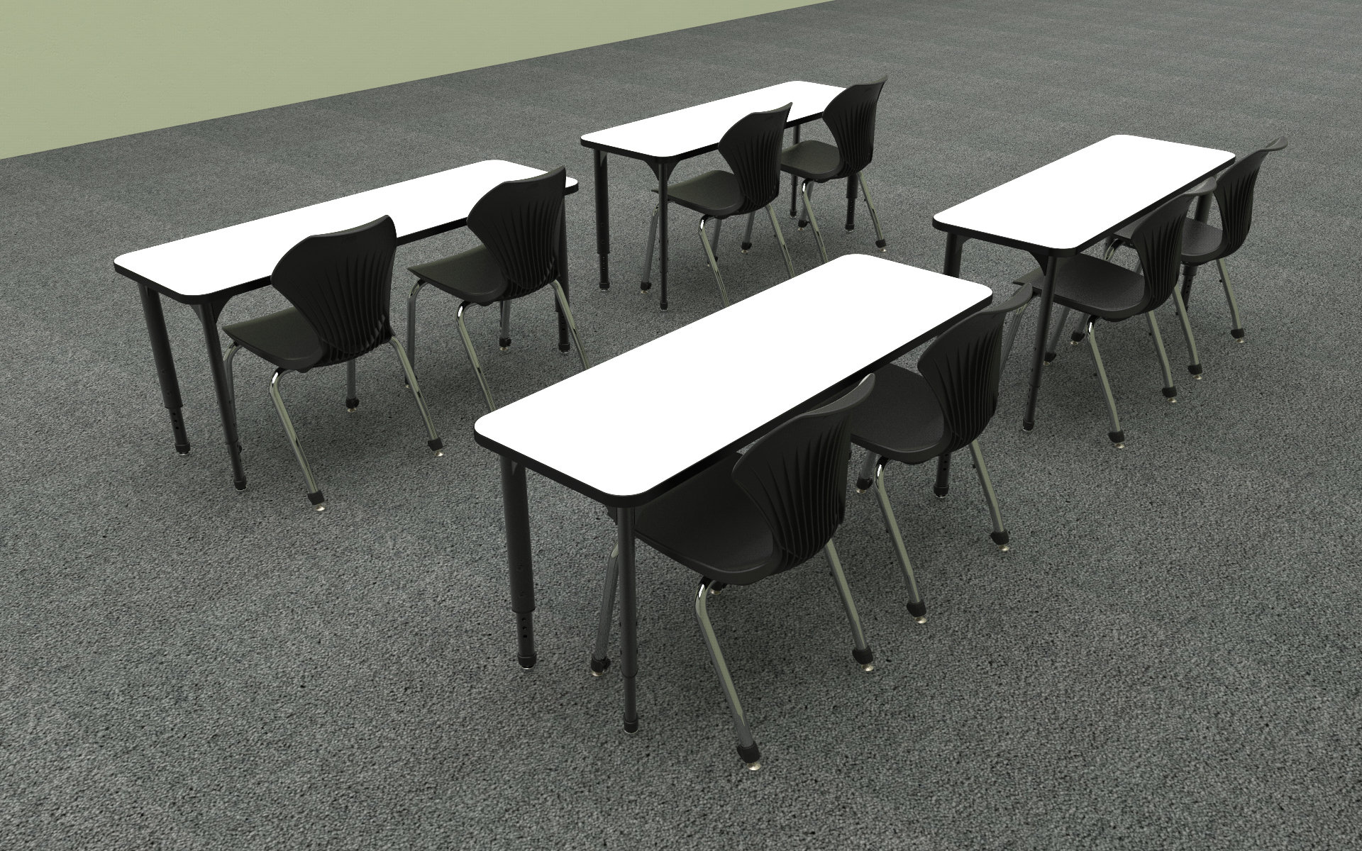 Marco Apex Series Manufactured Wood 30'' h x 20'' w Adjustable ...