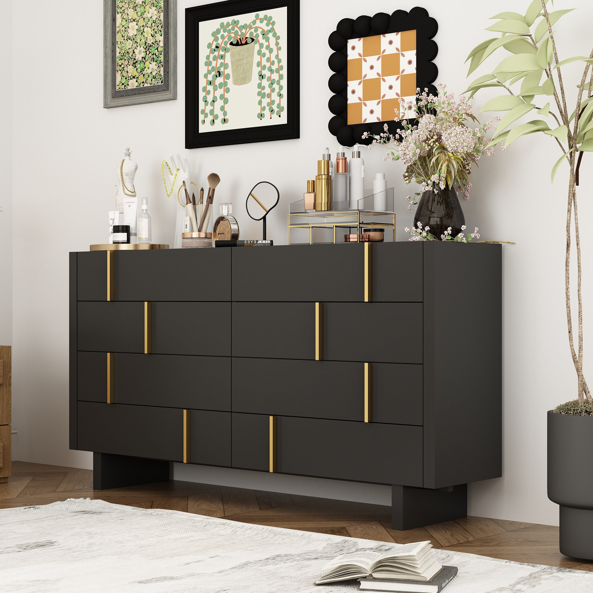 Mercer41 8-Drawer Chest With Modern Design & Reviews | Wayfair