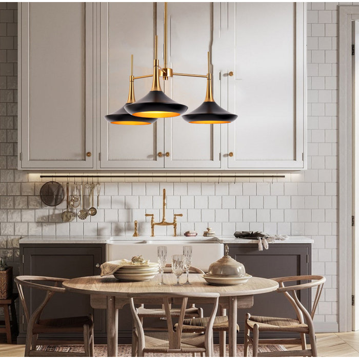 Mercer41 Justyce 3 - Light Dimmable Chandelier & Reviews | Wayfair