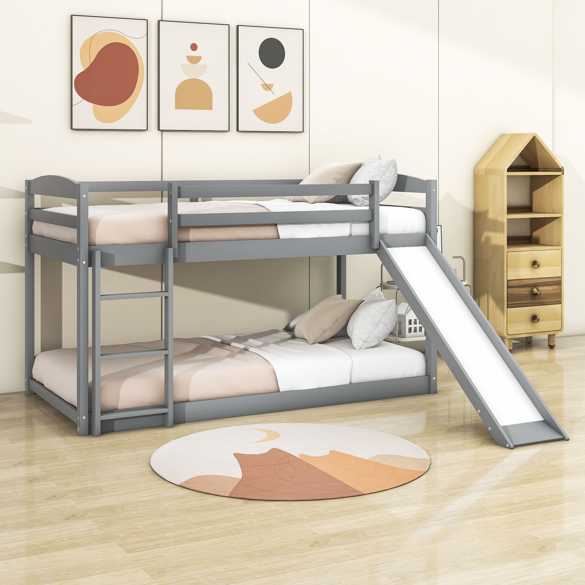 Harriet Bee Harmanie Twin over Twin Standard Bunk Bed by Harriet Bee ...