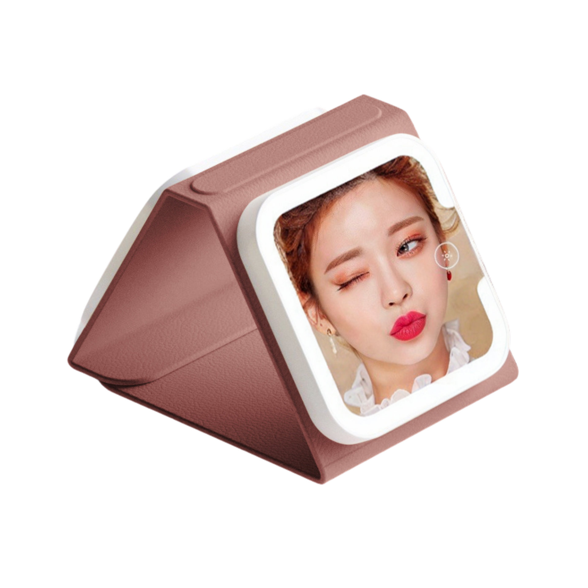 Wrought Studio Snap Folio LED Travel Mirror - Wayfair Canada