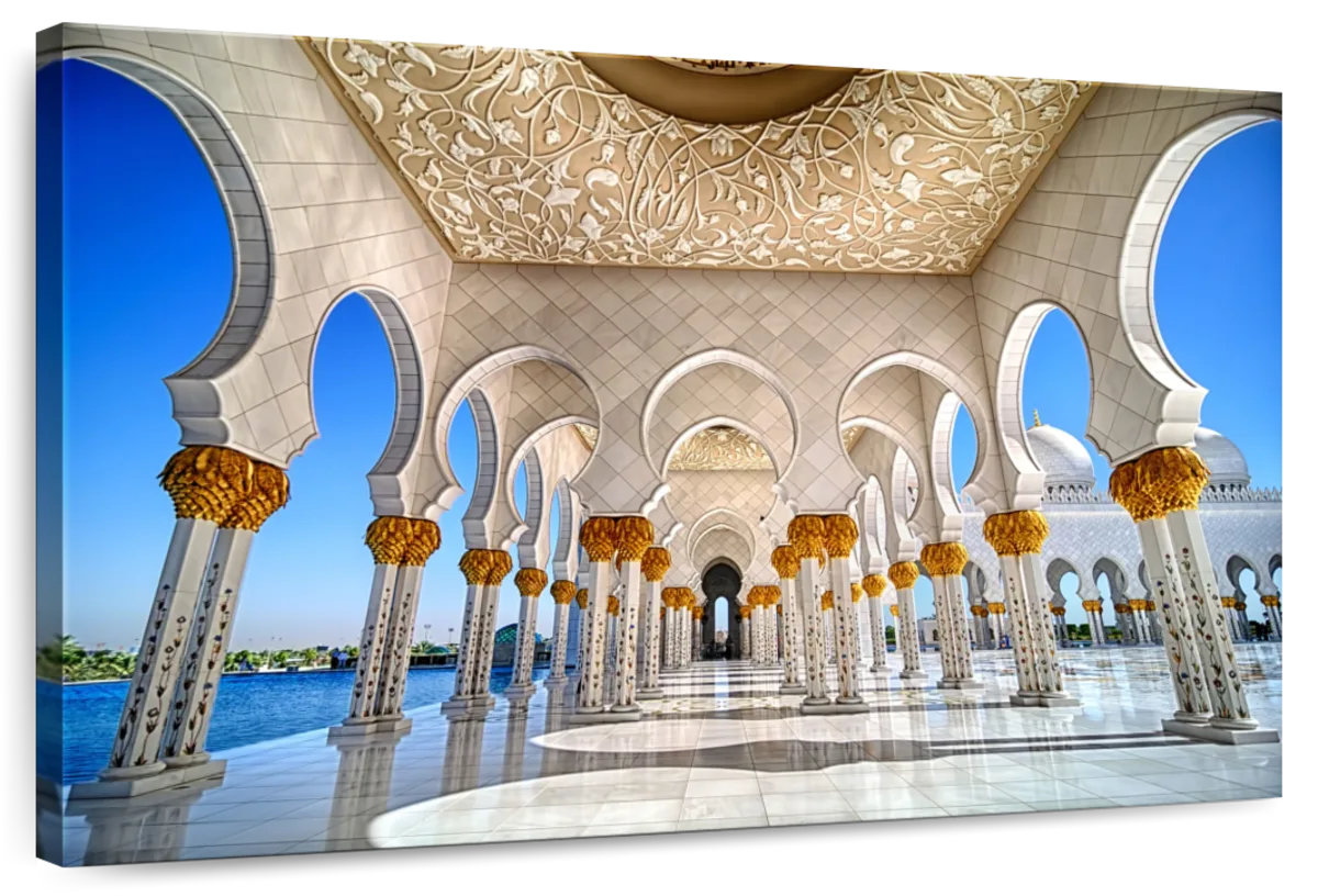Ebern Designs Ravi Elegant Sheikh Zayed Mosque | Wayfair