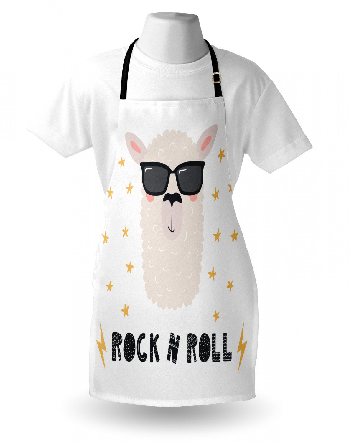 East Urban Home Rock and Roll Apron | Wayfair