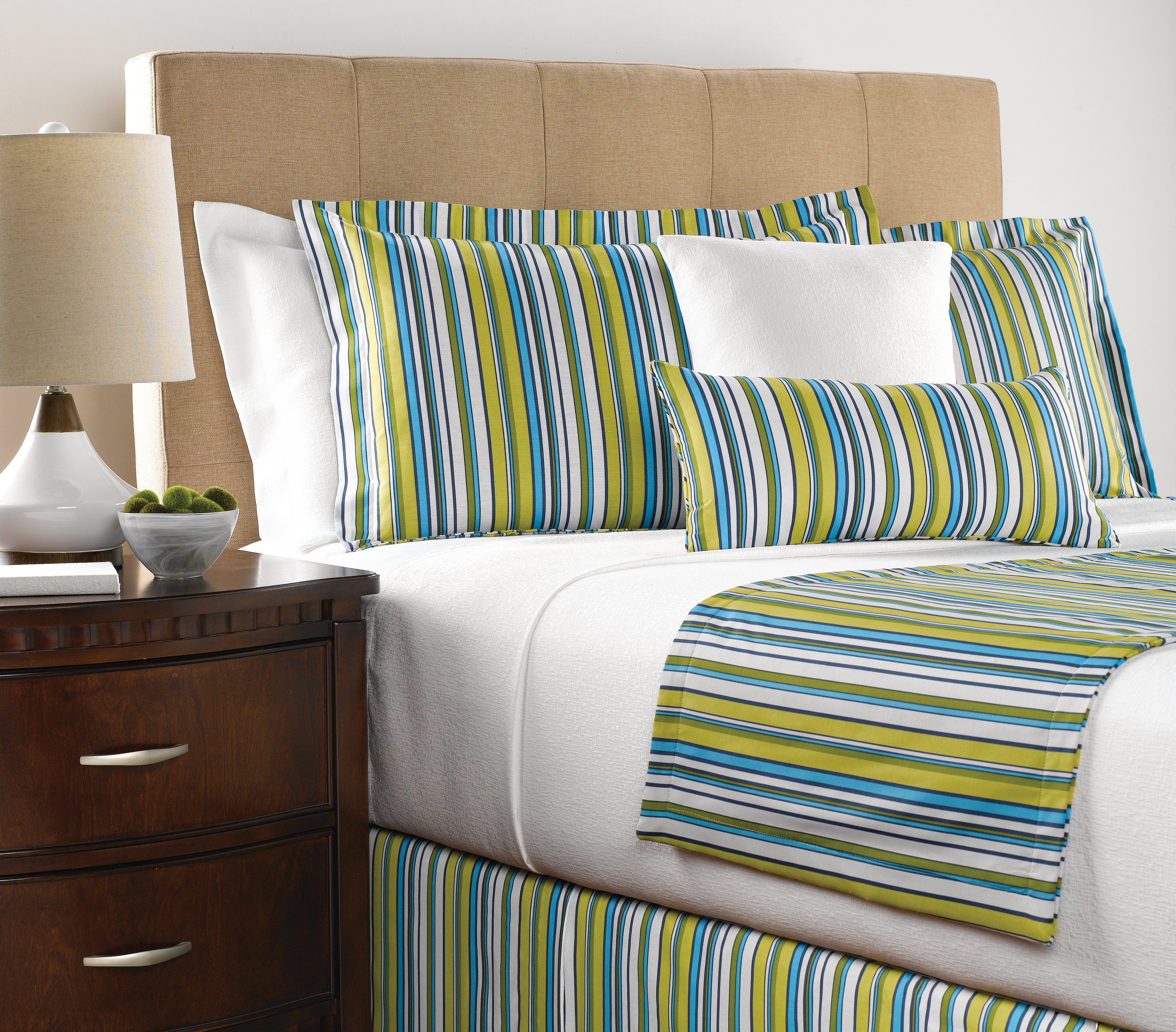 WestPoint Hospitality Martex Wovens Cityscape Striped Microfiber ...