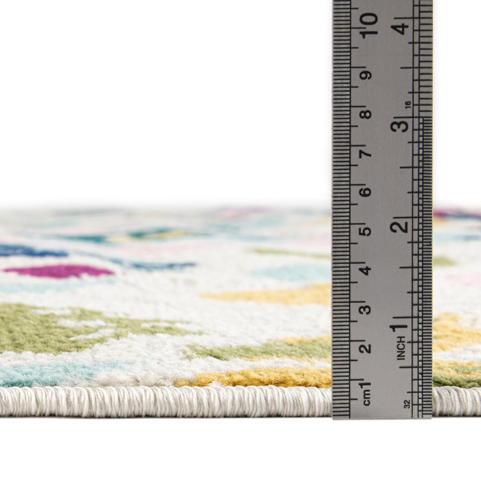 Andover Mills™ Holle Performance White Rug & Reviews | Wayfair