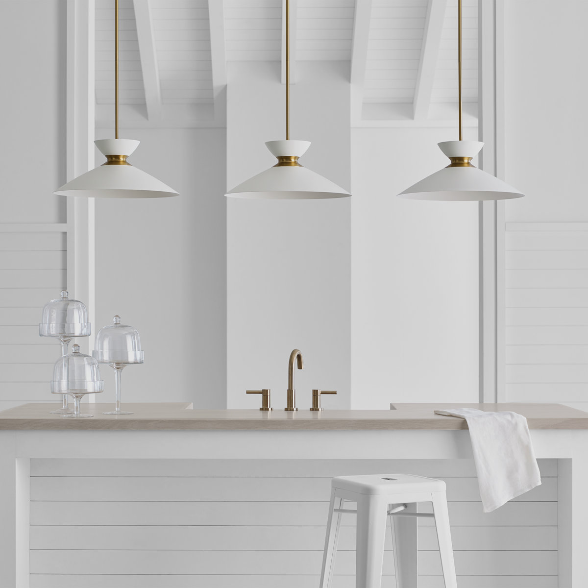 ED Ellen DeGeneres Heath 1 - Light LED Pendant with Accents | Perigold