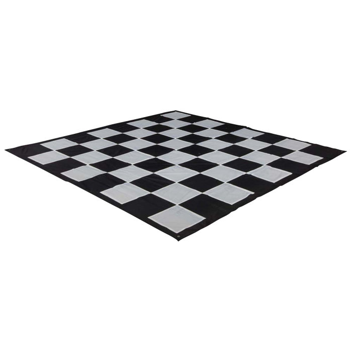 MegaChess Quick Fold Nylon Giant Chess Mat with 13" Squares & Reviews ...