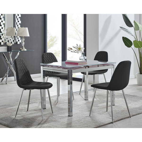 Bless international 5 - Piece Extendable Dining Set & Reviews | Wayfair