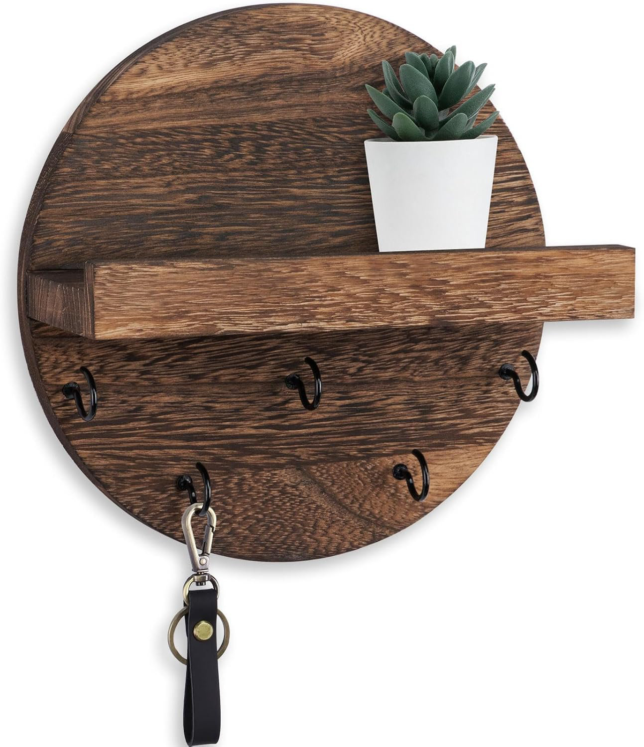 Silodo Key Hook Shelf for Entryway Decor | Wayfair