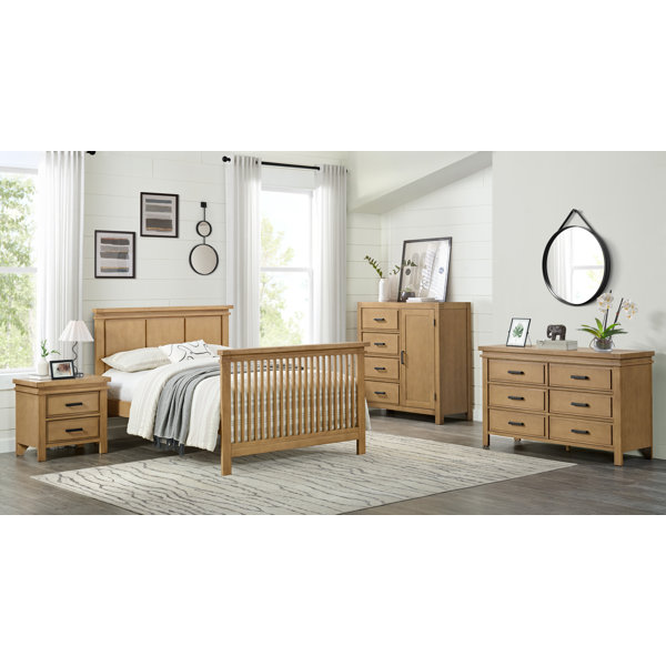 SOHO BABY Mystic Chifferobe Honey Wood | Wayfair