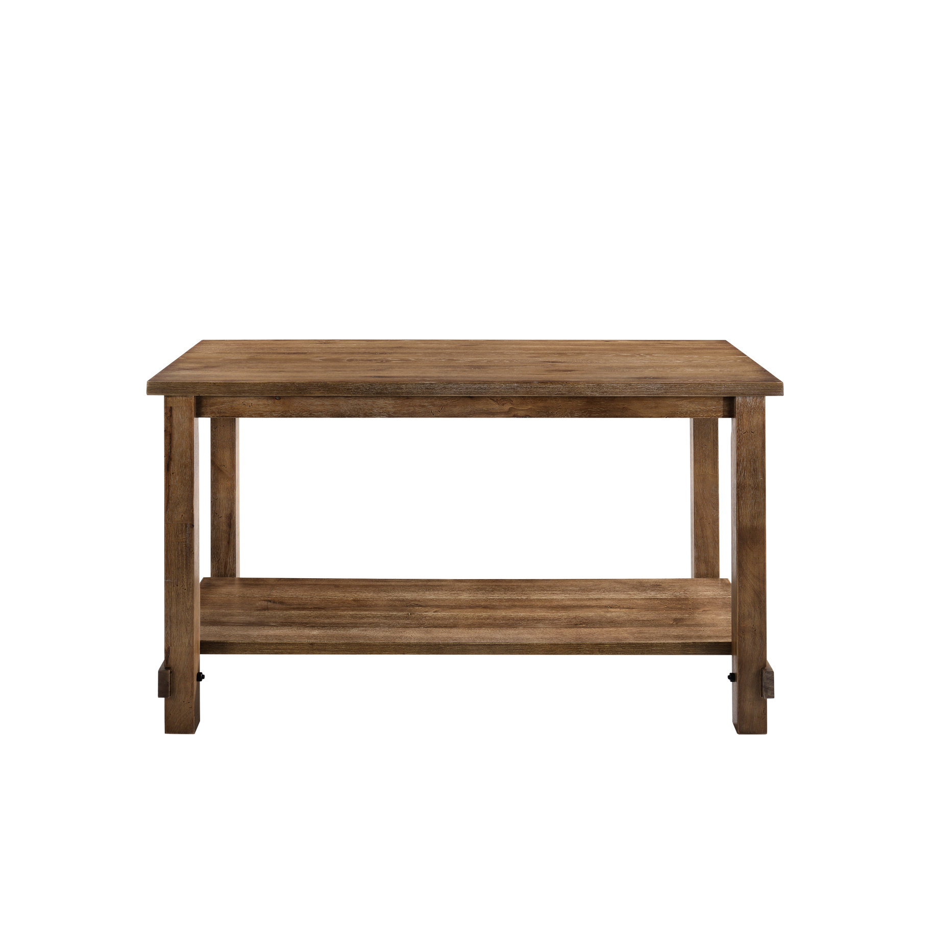 One Allium Way® Counter Height Rectangular Table With Weathered Oak ...