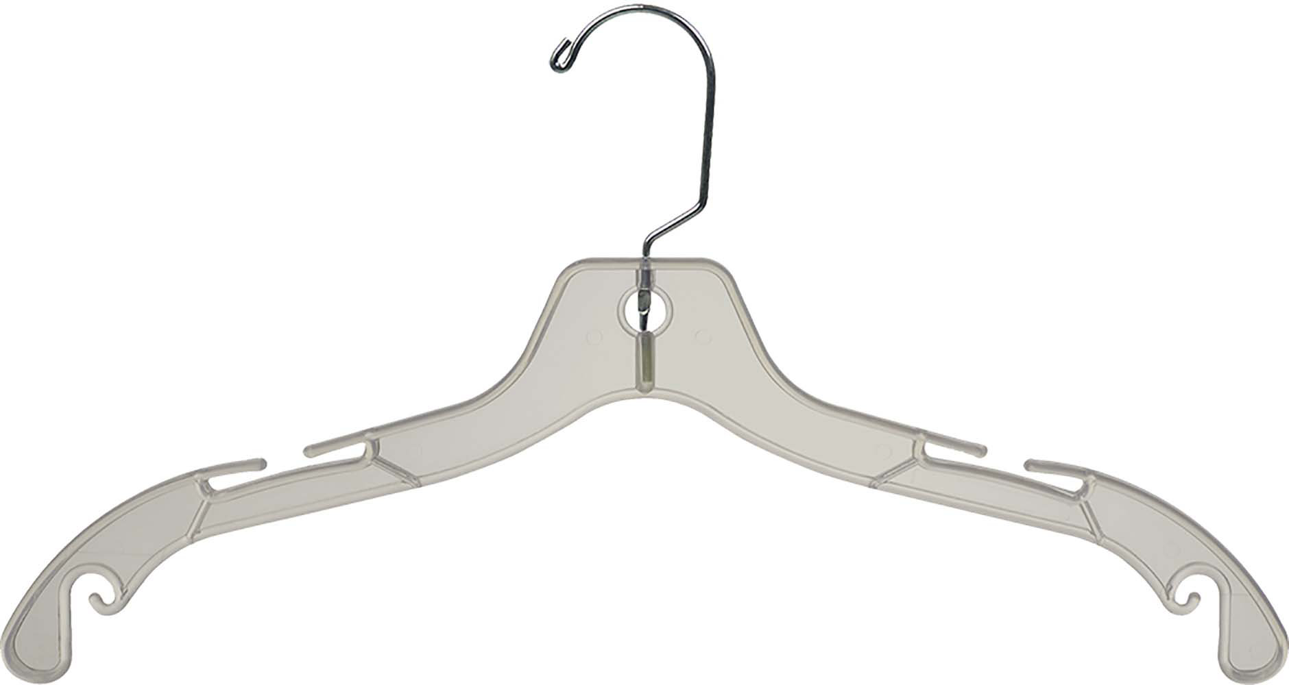 Rebrilliant Heavy Duty Plastic Top Hanger for Dress/Shirt/Sweater ...