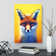 Alpen Home CAN-V0523-1042X Fox Surrealism - Wrapped Canvas Graphic Art ...