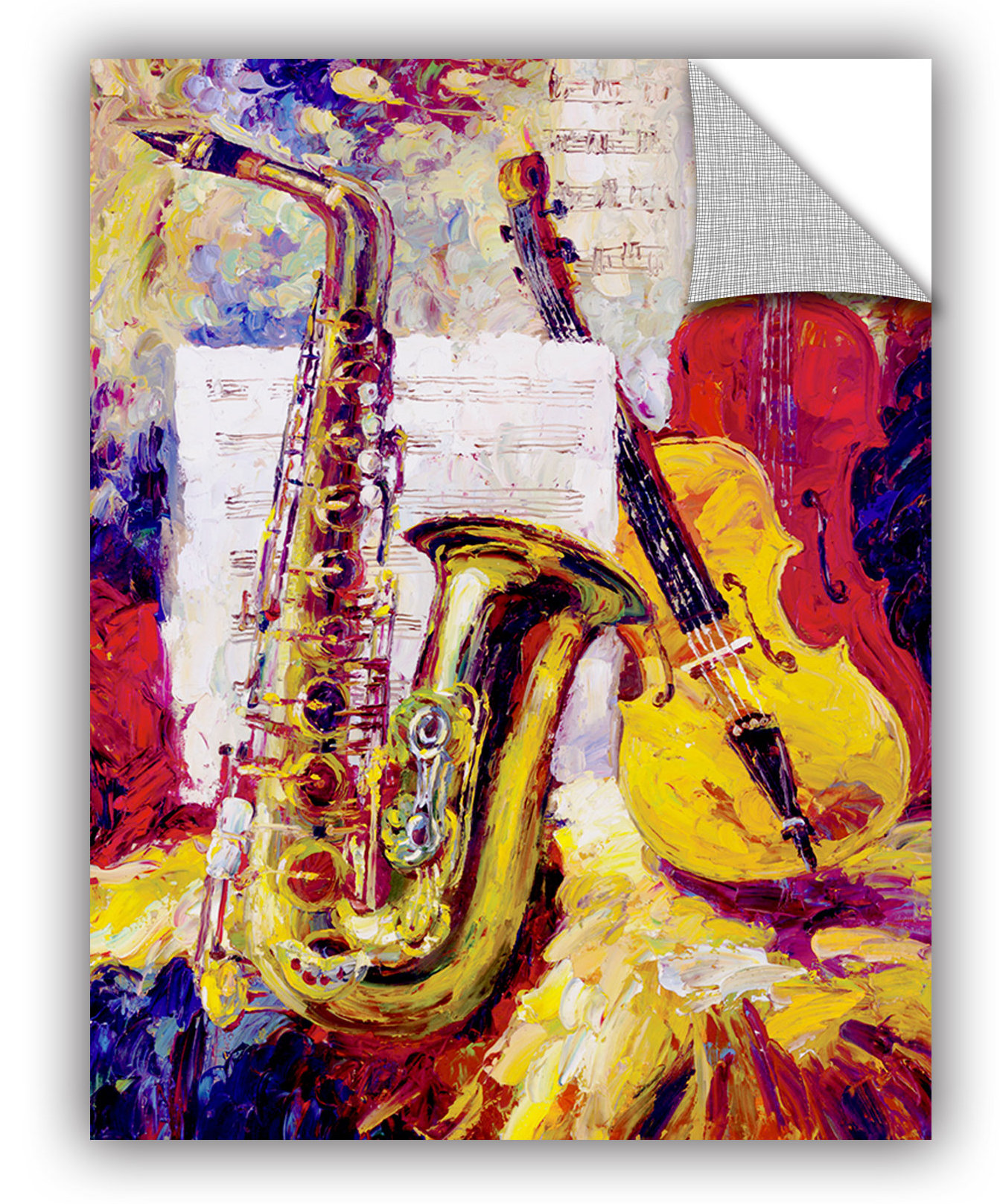 ArtWall Axel All That Jazz Wall Decal - Wayfair Canada