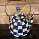 MacKenzie-Childs Royal Check® Tea Kettle & Reviews | Wayfair