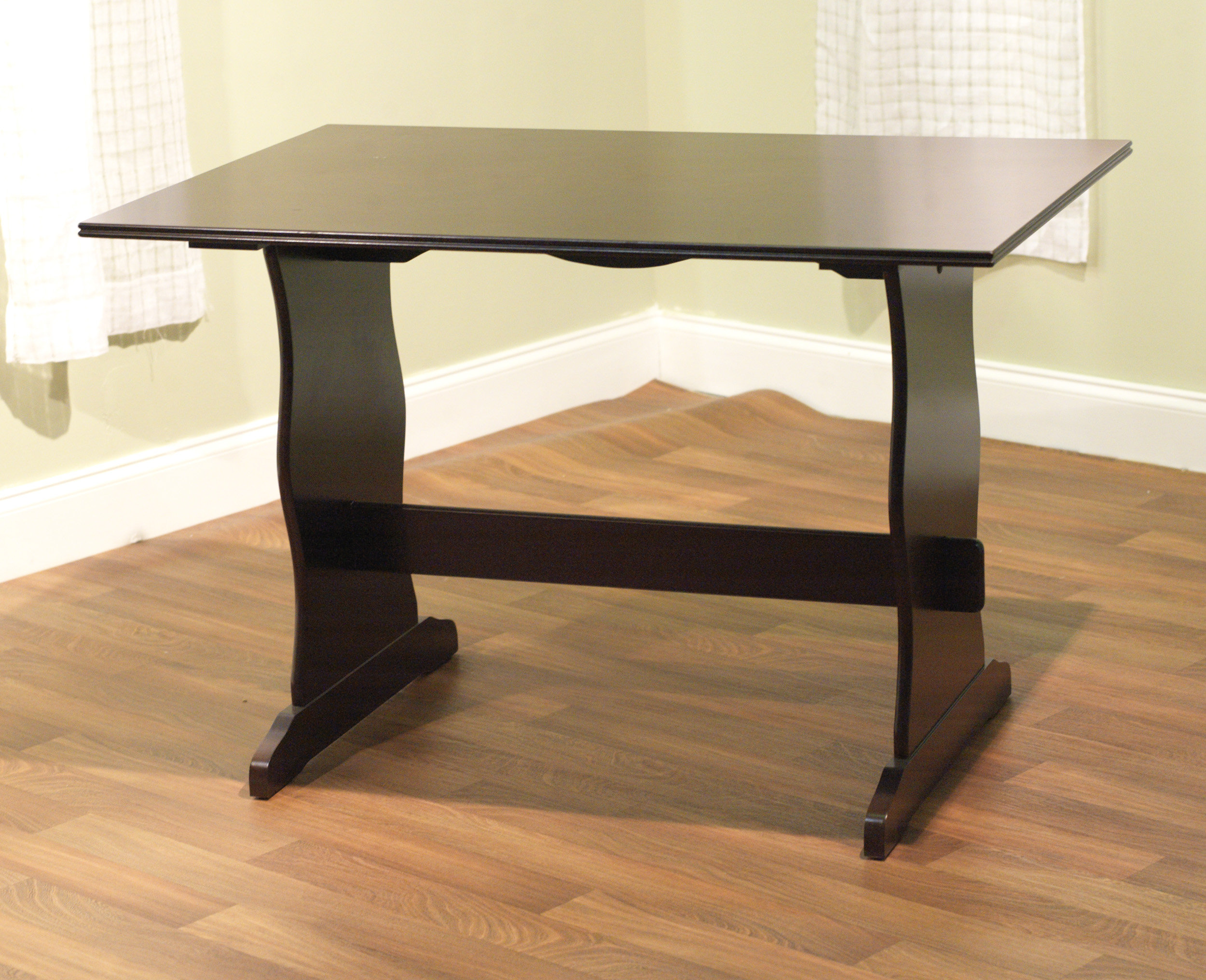 Winston Porter Asisha Dining Table in Espresso | Wayfair