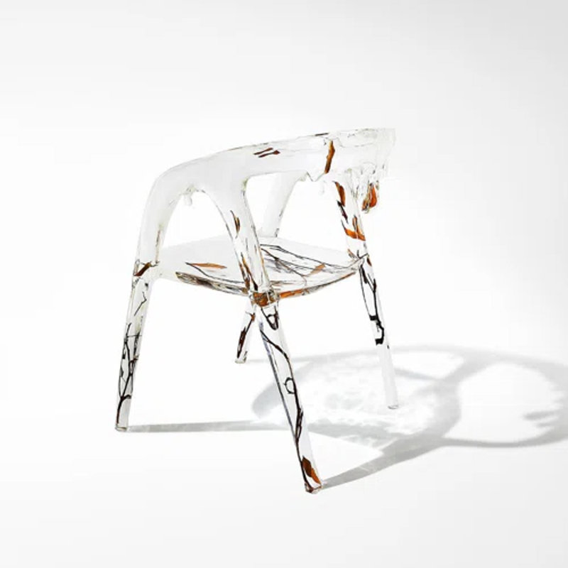 Dainte Crystal Waterfall Patio Chair | Perigold