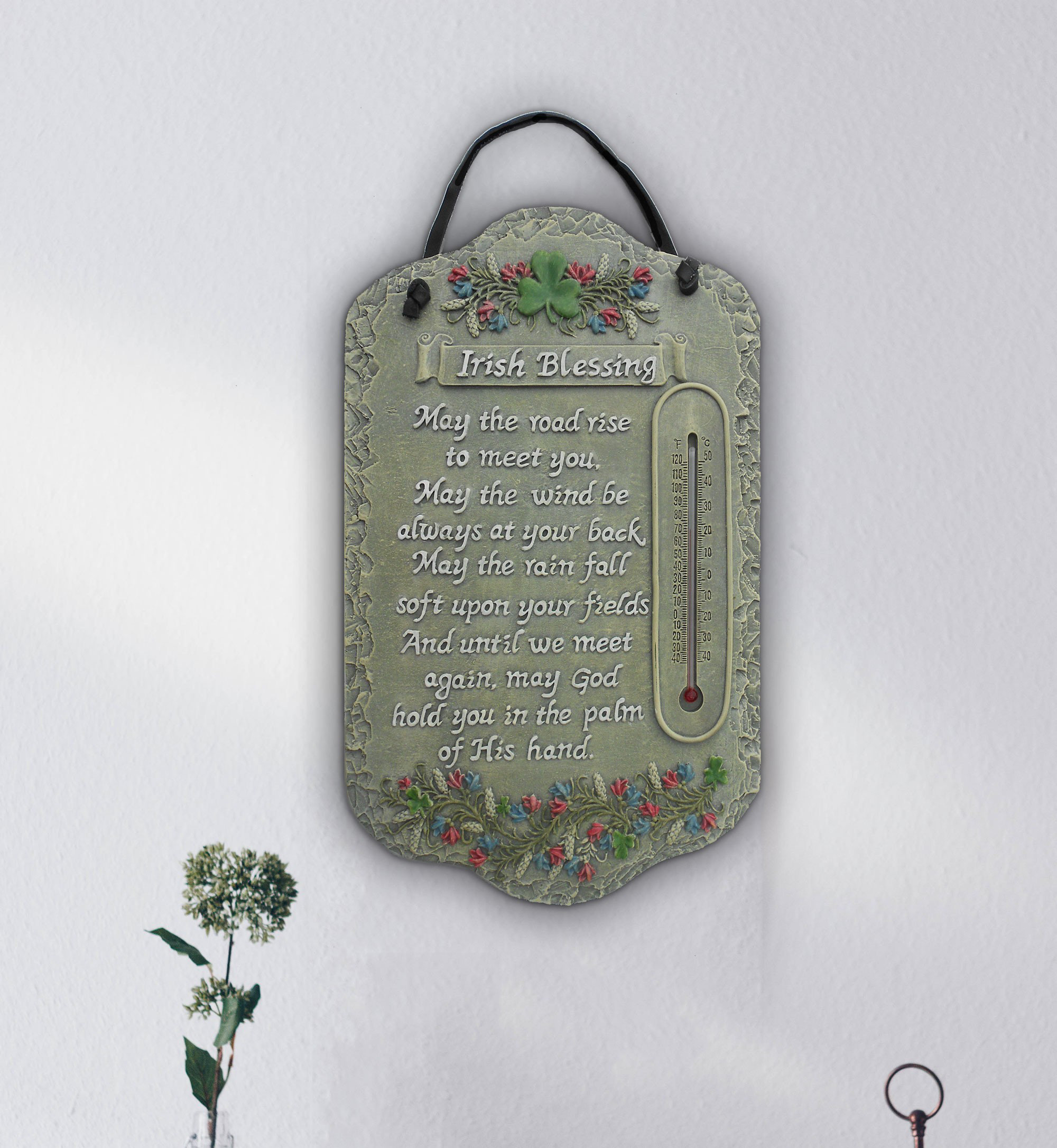 Winston Porter Welcome Sign, 'Irish Blessing' Polyresin Wall Décor ...