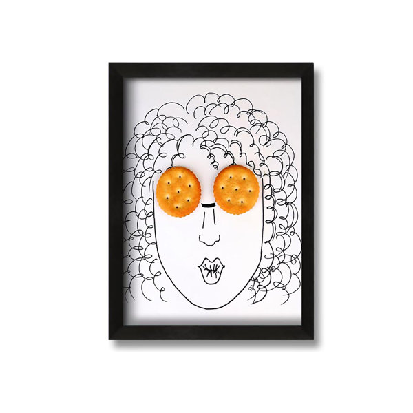 Ophelia & Co. Biscuit Eyes - Single Picture Frame Art Prints on Canvas ...