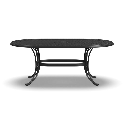 Laurel Foundry Modern Farmhouse Saoirse 6 - Person Oval Outdoor Dining ...