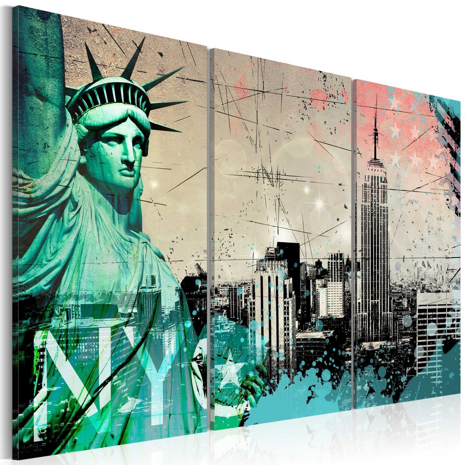 Ebern Designs Stretched Canvas Wall Art - Nyc Collage - Wayfair Canada