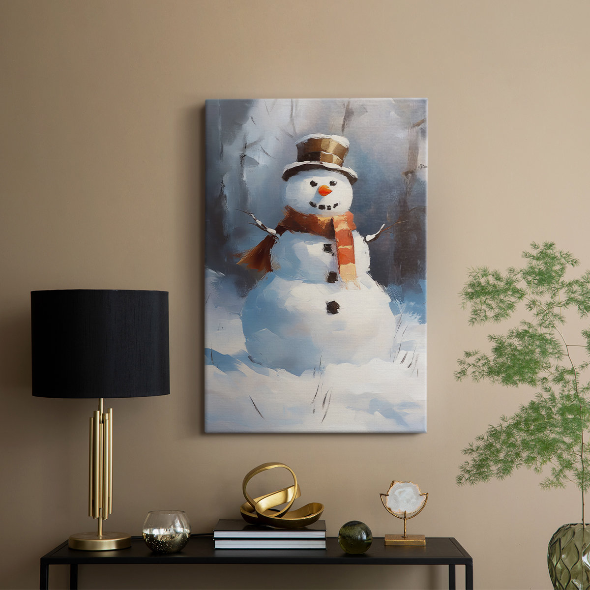 The Holiday Aisle® Christmas Holiday Art -Series 2-CLIX -Custom Wrapped ...
