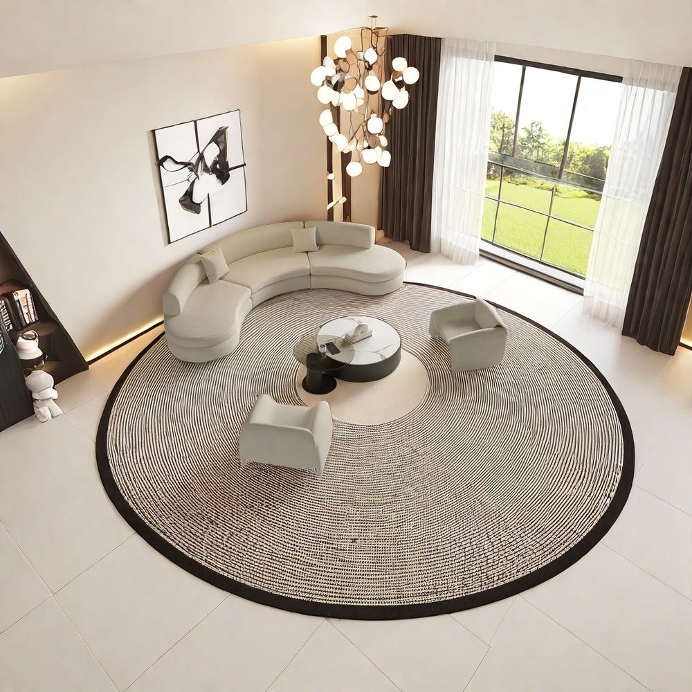 Hokku Designs Semi-circular arc negotiating sofa | Wayfair