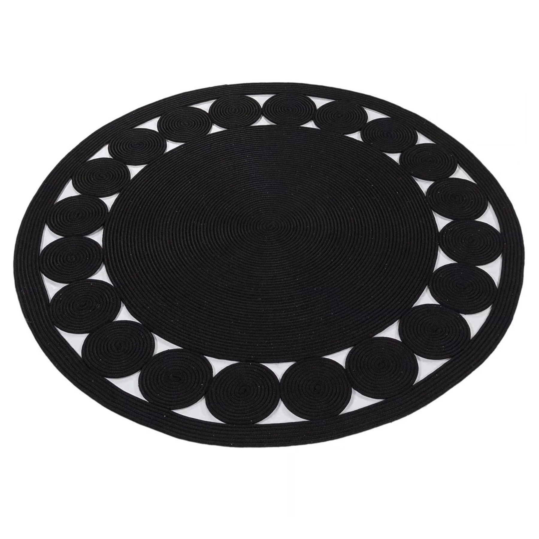 Bungalow Rose Round Seairra Area Rug | Wayfair