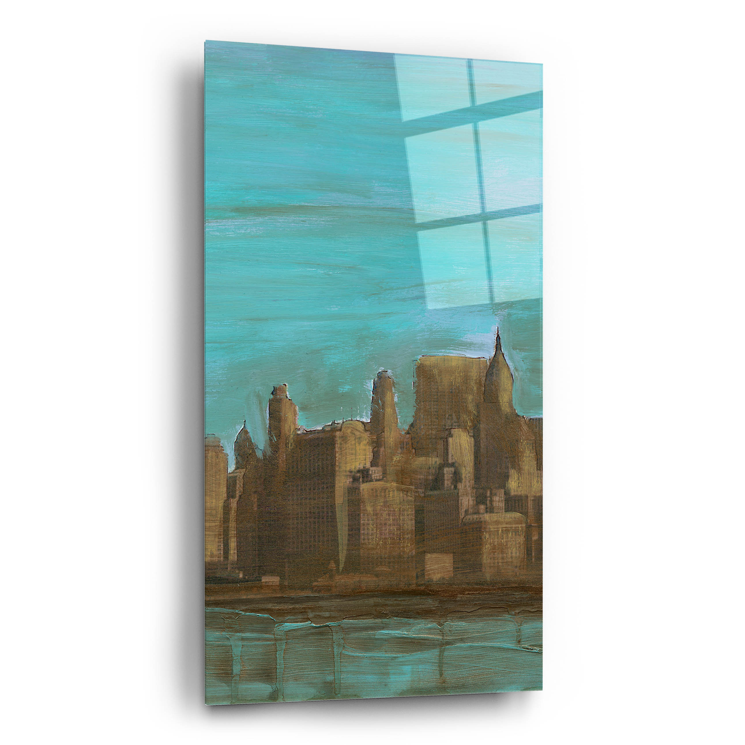 Lark Manor™ 'Manhattan Triptych 2' by Alicia Ludwig Acrylic Glass Wall ...