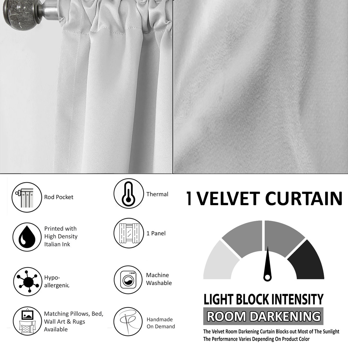 Design Art Atomic Retro Revival - Mid-Century Curtain - Velvet Room ...