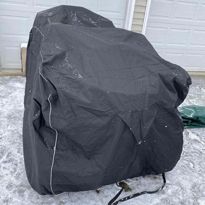 ZILNOX 600D ATV Cover, Waterproof & Windproof 4 Wheeler Covers, Heavy ...