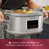 Crock-Pot 7 Qt. Cook & Carry Programmable Slow Cooker with Sous Vide ...