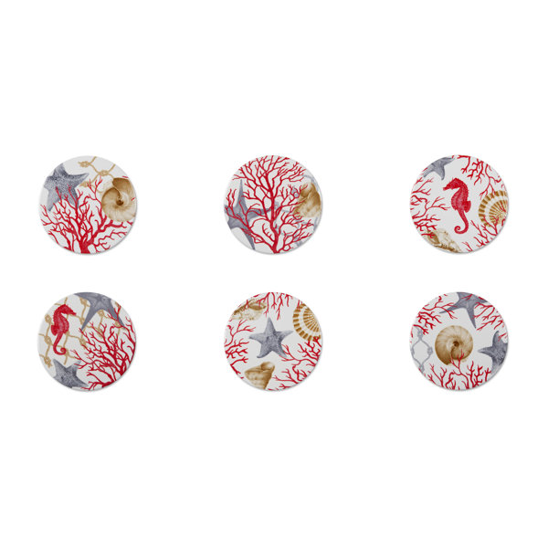 Excelsa Round 6 Piece Coaster Set | Wayfair.co.uk