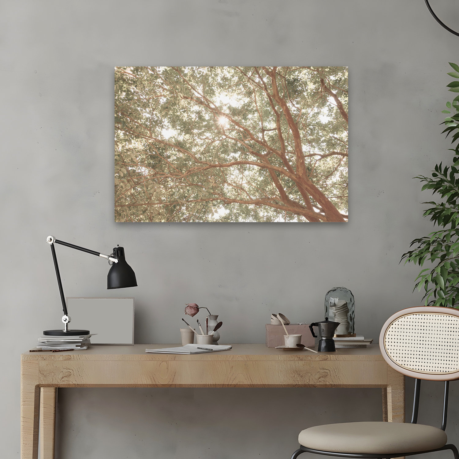 Red Barrel Studio® Whisper Pines Contemporary Landscape Photography Digital Art | Wayfair