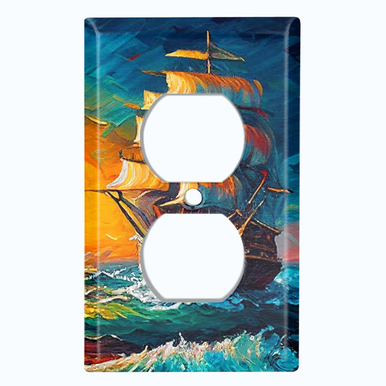 WorldAcc 4-Gang Rocker Wall Plate | Wayfair