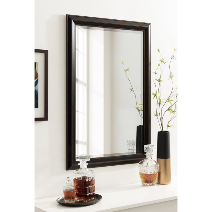 Lark Manor Ammanda Whitley Framed Rectangle Wall Mirror & Reviews | Wayfair