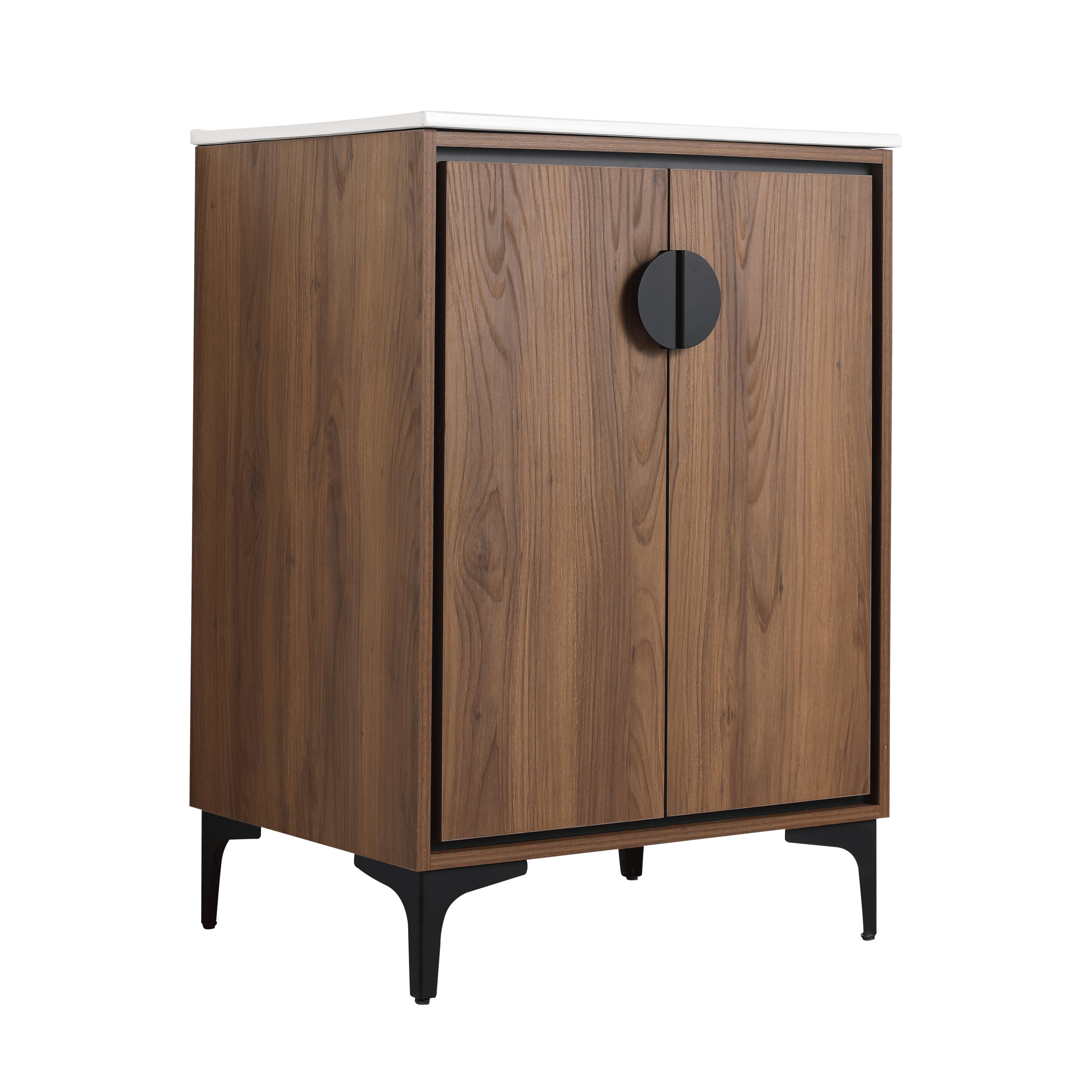 JEWORY 24 Inch Bathroom Vanity Base with basin | Wayfair