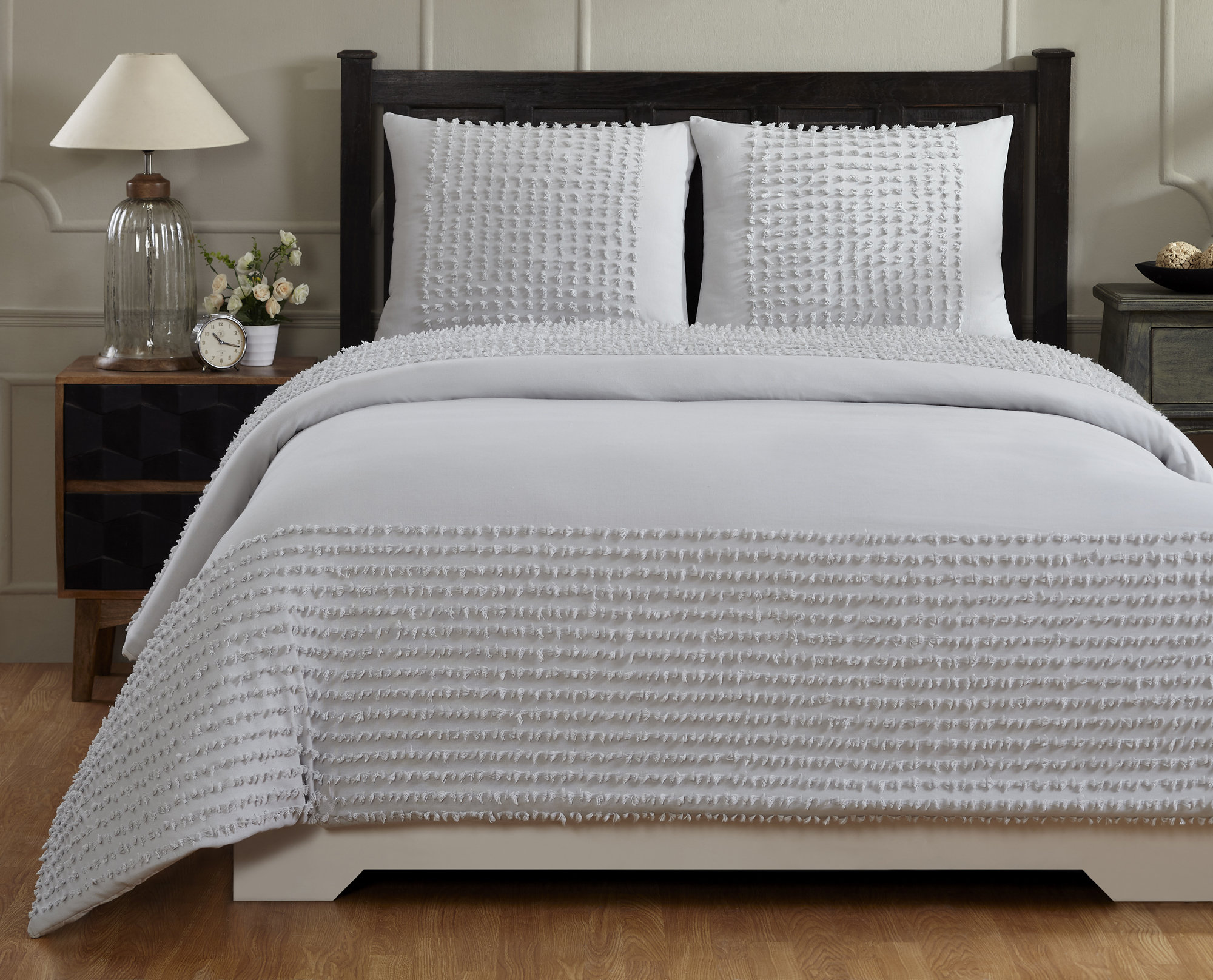 Better Trends 100% Cotton 3 Piece Comforter Set with Sham & Reviews ...