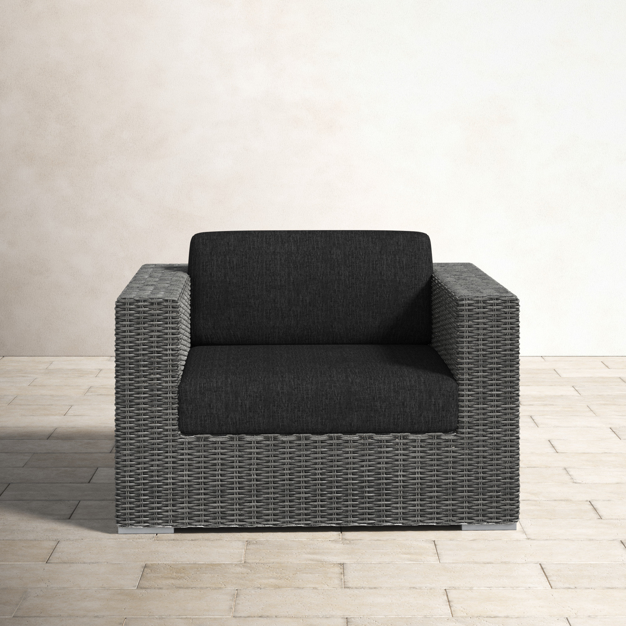 Birch Lane™ Kiona Patio Chair with SunbCushions | Wayfair